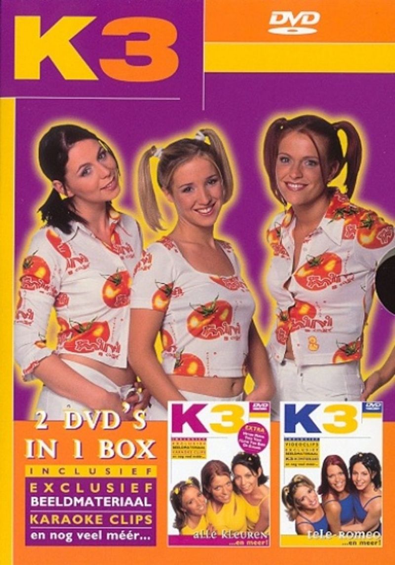 K3 - Alle kleuren & Tele-Romeo ... en meer! [DVD] - hitparade.ch